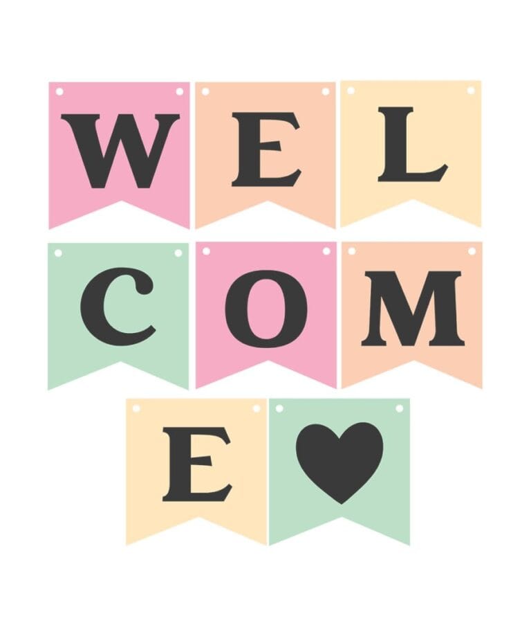 Printable Welcome Banner - Printable Templates Hub