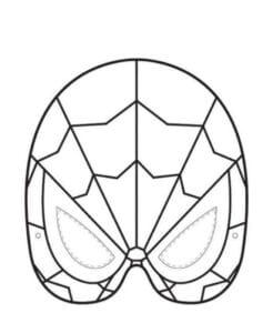 10 Free Printable Spiderman Mask Template: Easy DIY Craft - Printable ...