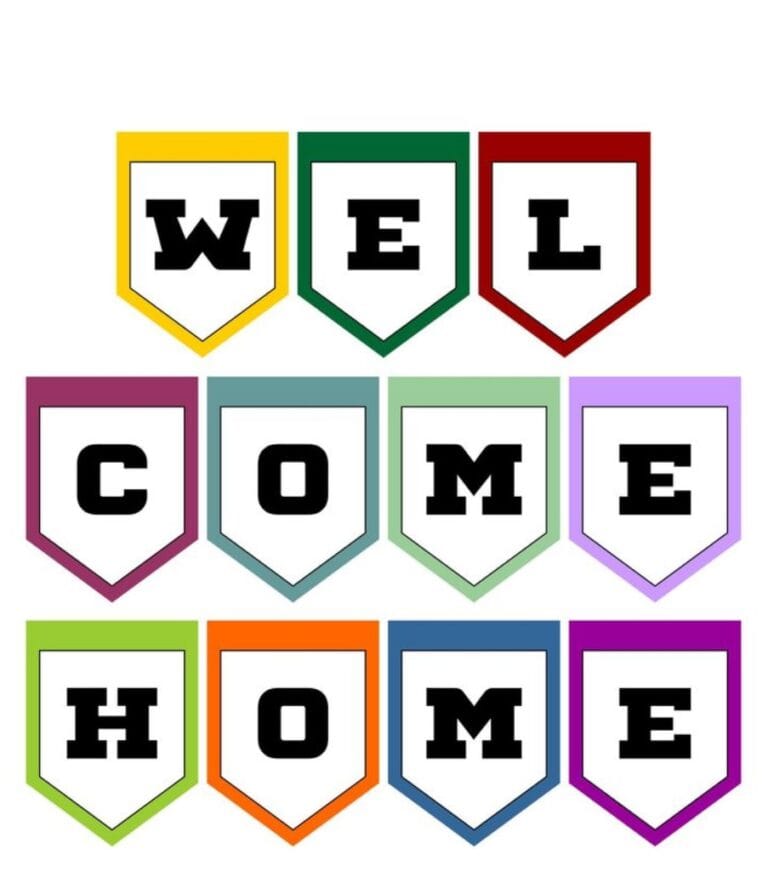 Printable Welcome Banner - Printable Templates Hub