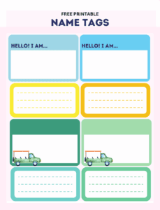 Editable Notebook Tags Templates Printable - Printable Templates Hub