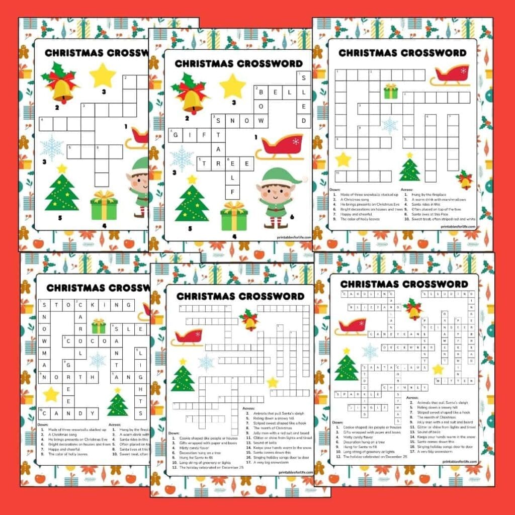 December 2025 Printable Daily Crosswords - Printable Templates Hub