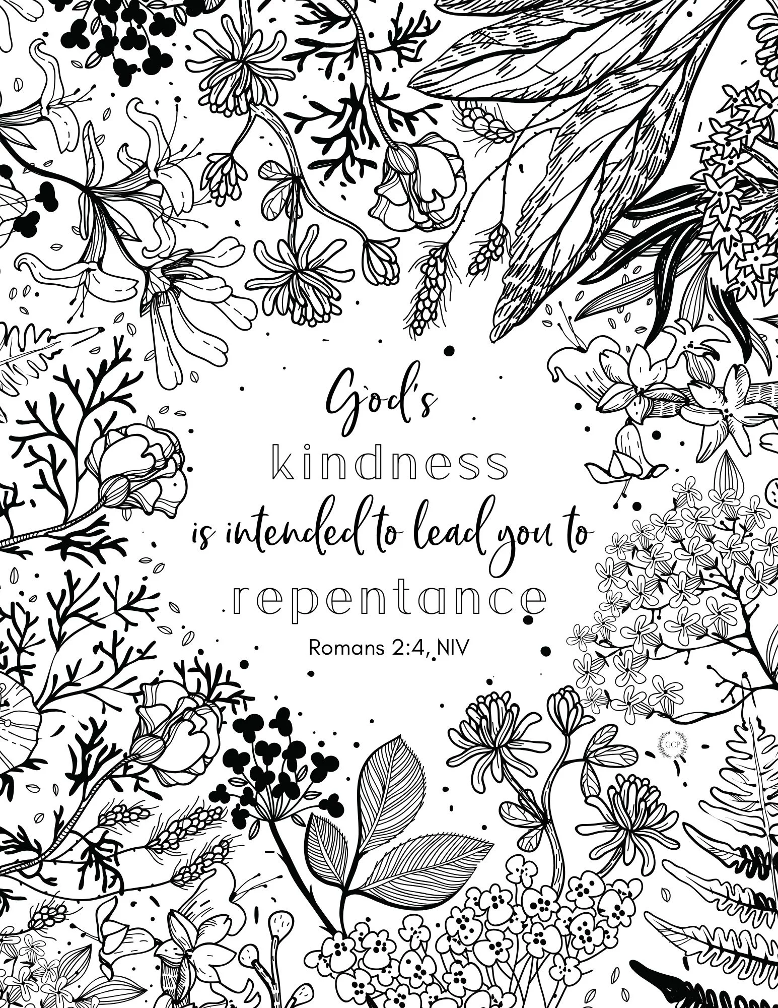 Bible Verse Coloring Pages For Adults Printable - Printable Templates Hub