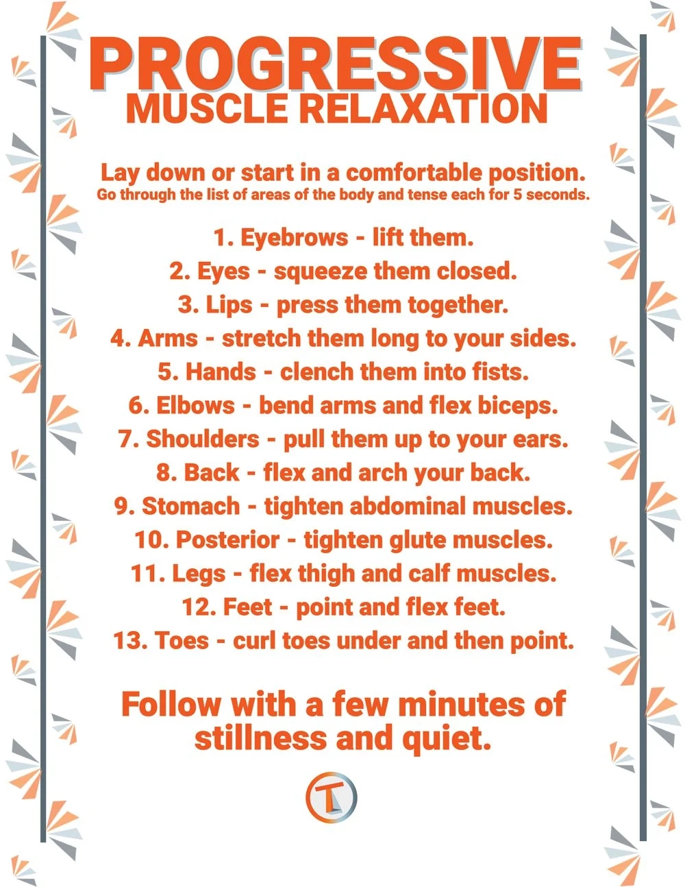 Progressive Muscle Relaxation Script Printable - Printable Templates Hub